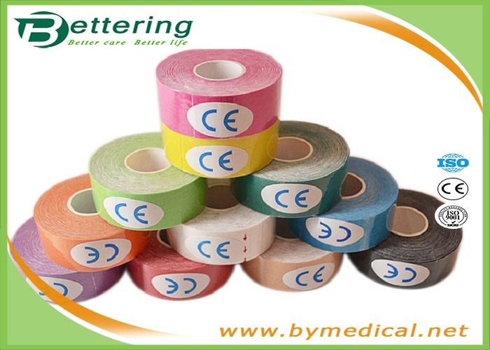 Colored Kt Therapeutic Tape , Sports Medicine Kinesiology Tape For Shoulder Pain
