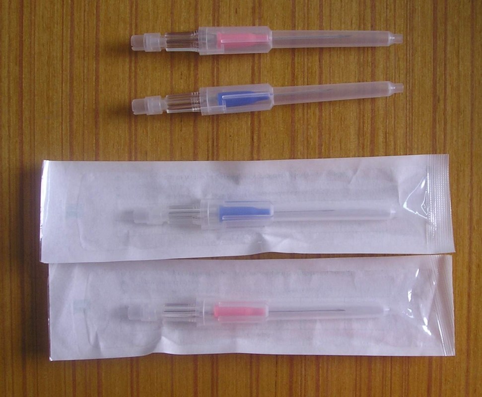 EO Sterile Medical Injection Supplies IV Intravenous Cannula With Paper ...